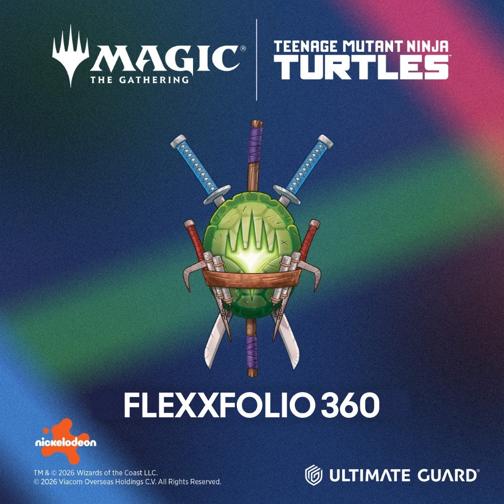 PREORDER Ultimate Guard: Portfolio Flexxfolio 360 MTG: TMNT Island ...