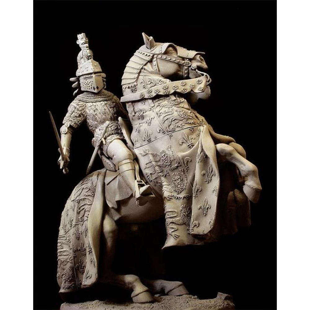 PREORDER Pegaso Models - The Black Prince Limited Edition 75mm on hors ...