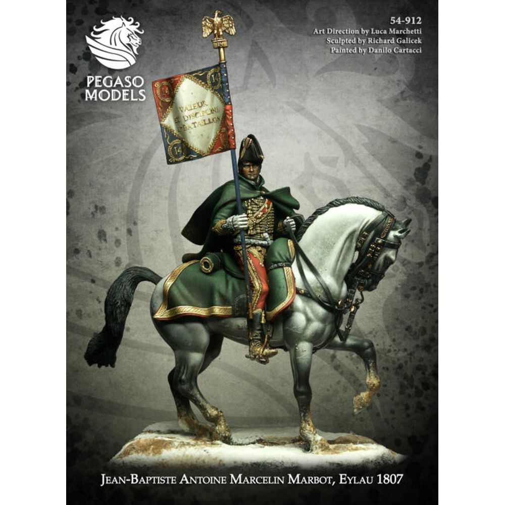 PREORDER Pegaso Models - Marbot - AdC Auguerau 54mm on horse – Gamerholic