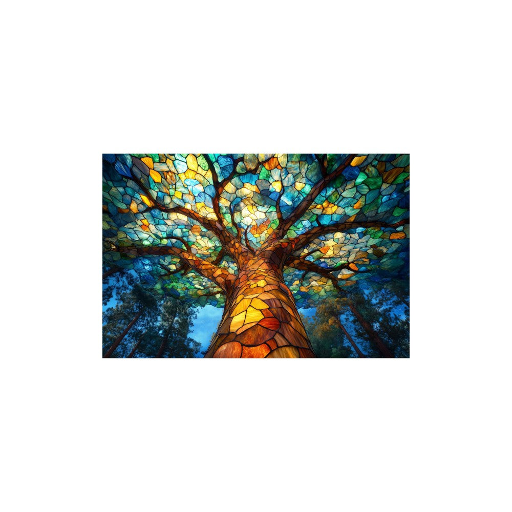 Trippy Puzzles - 300 Pce Stained Glass Wood Jigsaw Glass Canopy ...