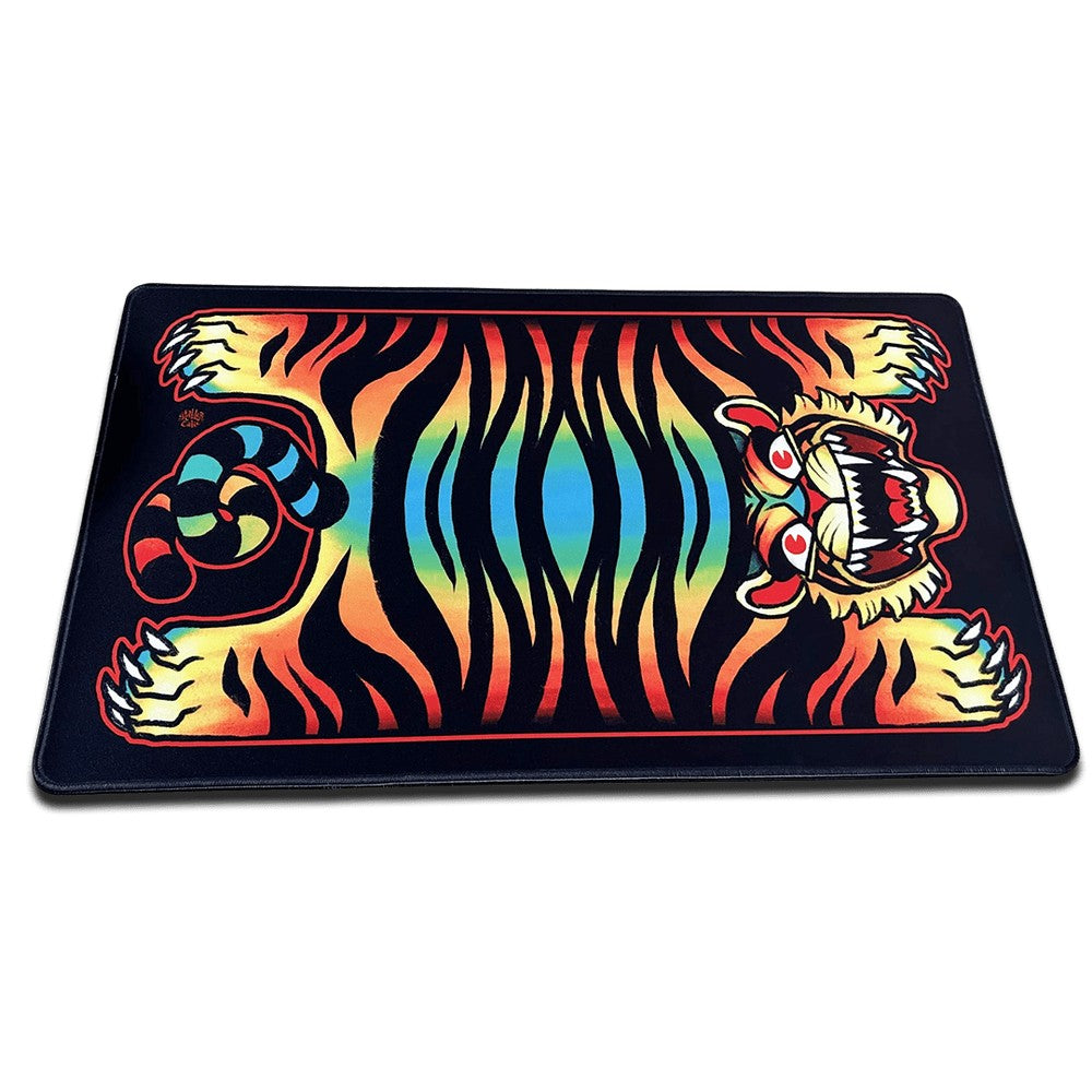 PREORDER Chronicle - Tiger Rug MtG Commander Stitched Edge Playmat ...