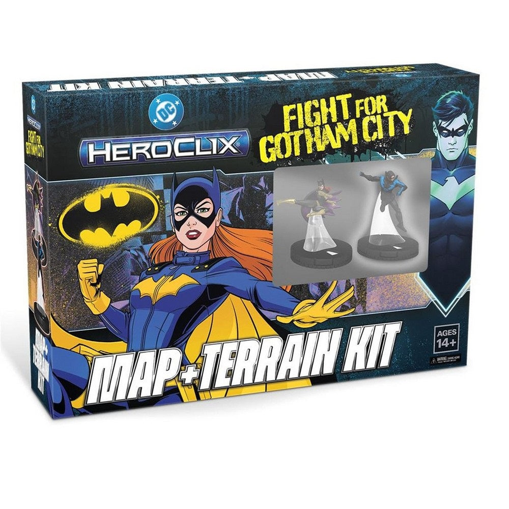 PREORDER DC HeroClix: Fight for Gotham City Map and Terrain Kit ...