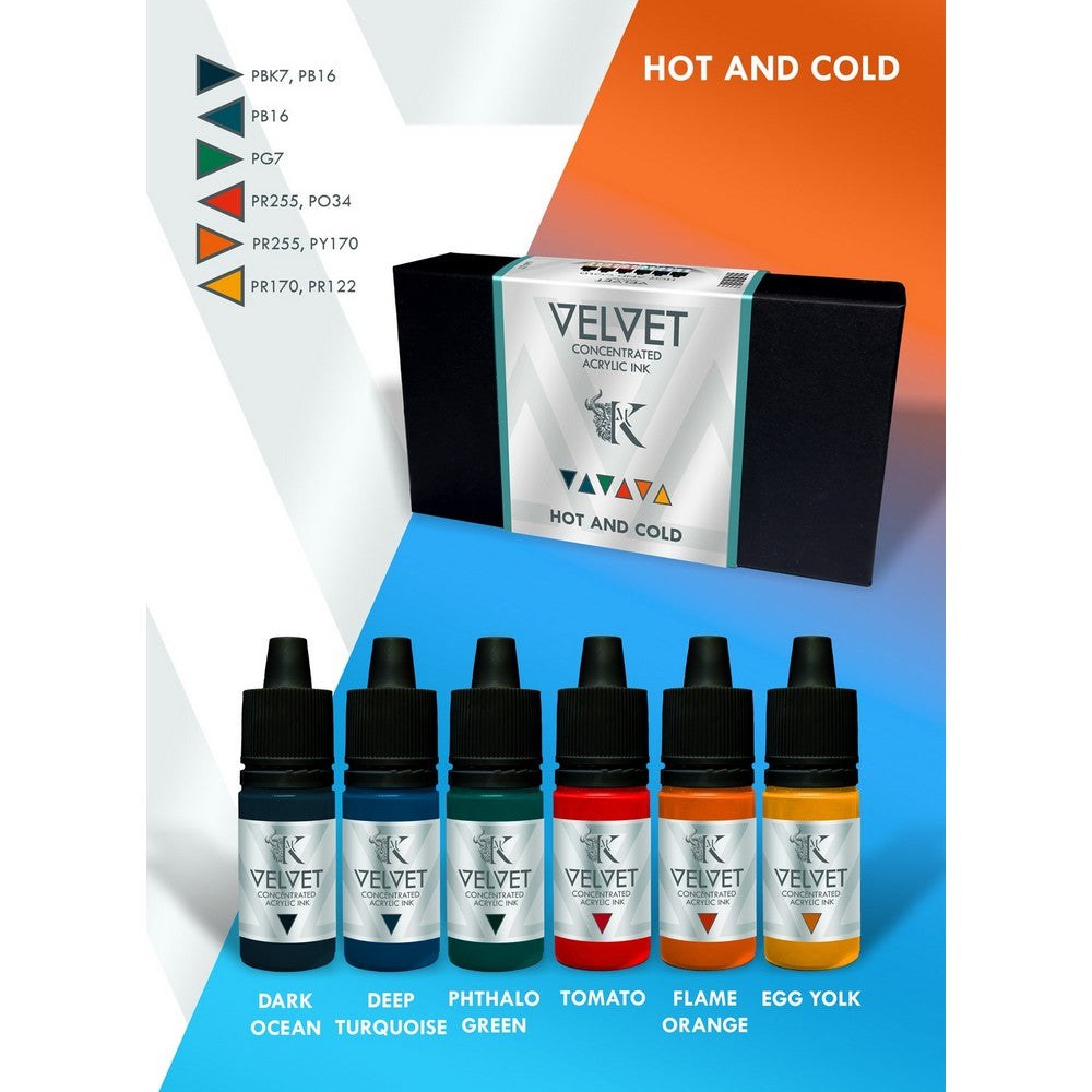 PREORDER Velvet Inks Hot and Cold – Gamerholic