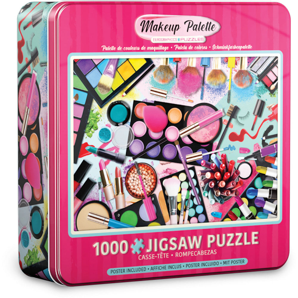 Puzzle - Makeup Pallete 1000pc Tin – Gamerholic