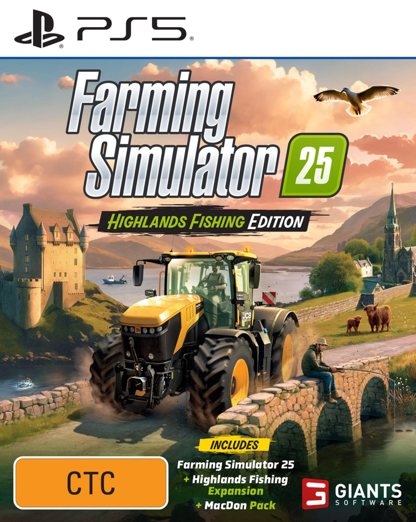 PREORDER PS5 Farming Simulator 25: Highlands Fishing Edition – Gamerholic