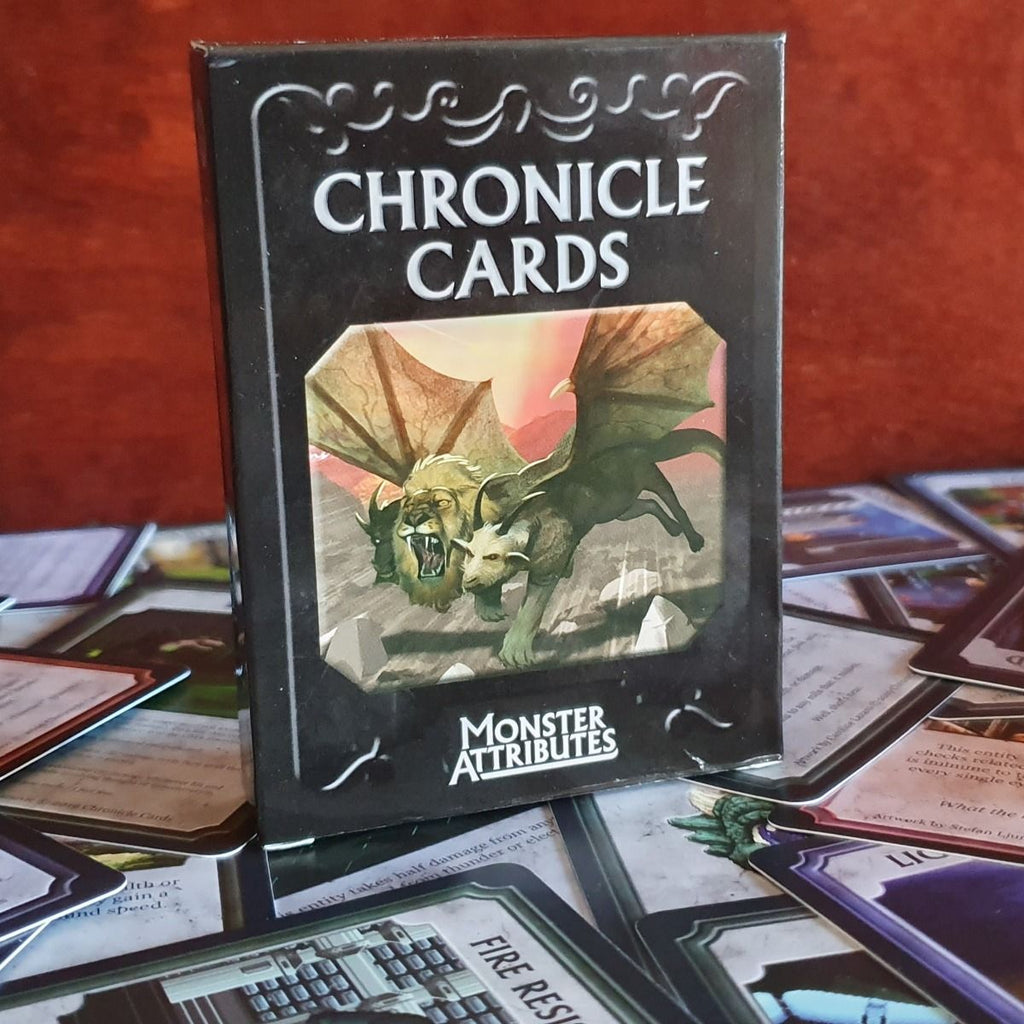 Chronicle Cards Universal Monster Attributes Deck – Gamerholic